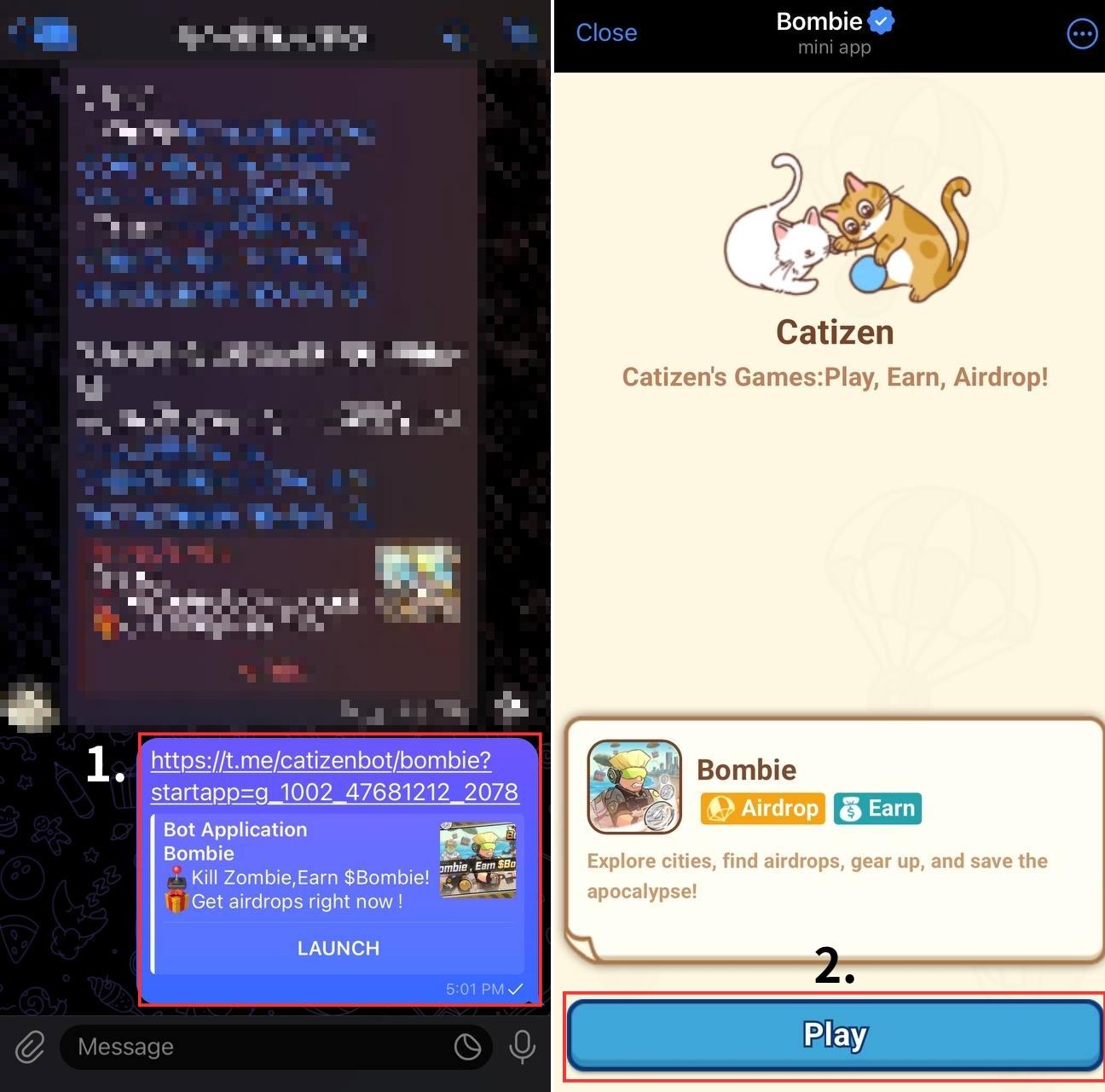 Bombie、Cattea：Telegram 和 LINE 雙平台 Mini App 遊戲攻略全面解析及特斯拉抽獎教學！ - DA Studio